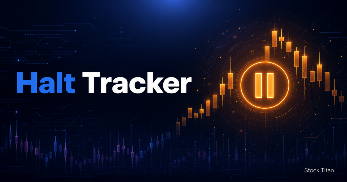 Stocks Halted Today: Live Trading Halt Tracker (NYSE & NASDAQ) | StockTitan
