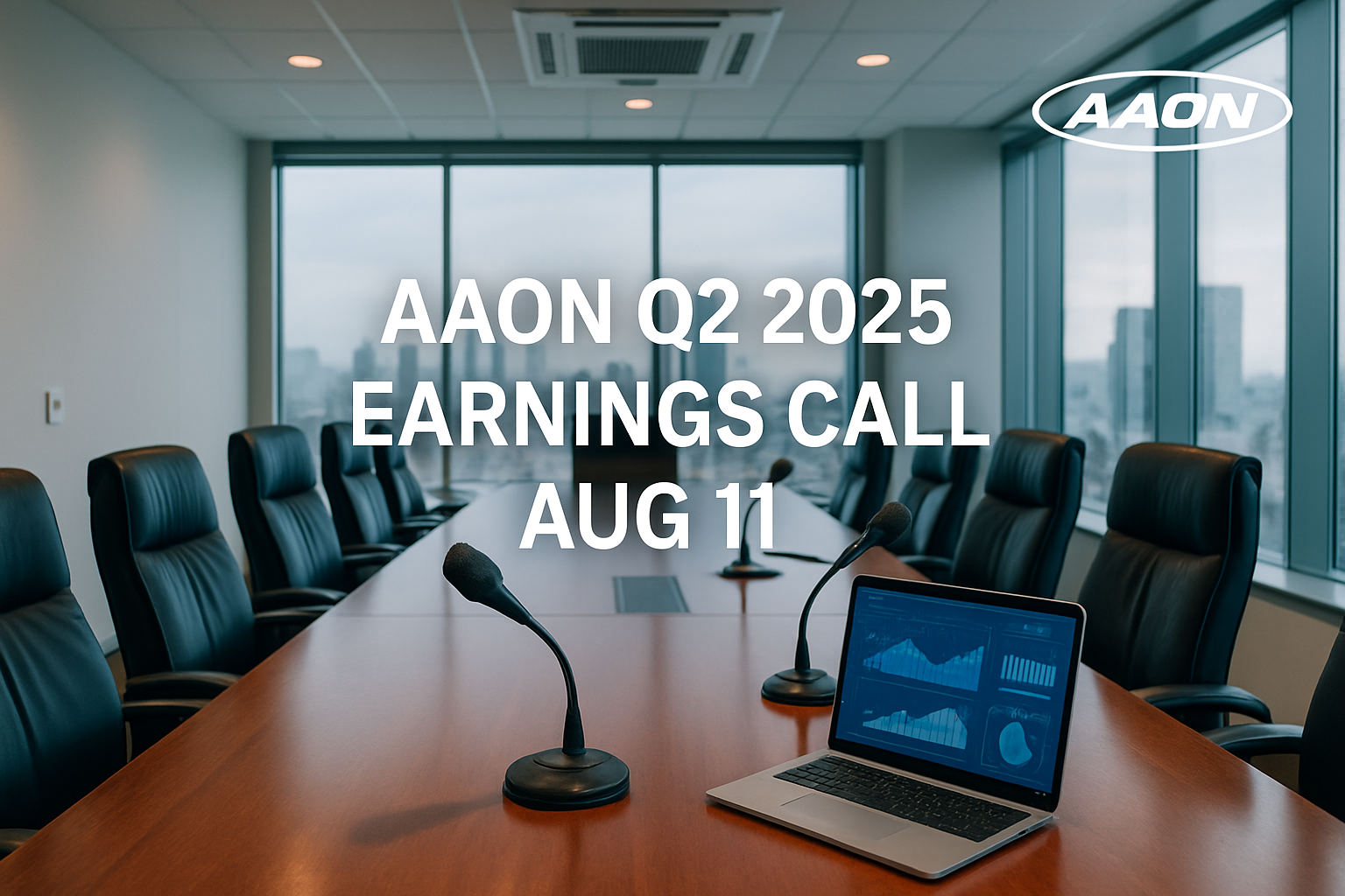 AAON Q2 2025 Earnings Call Scheduled for August 11 | AAON Stock News
