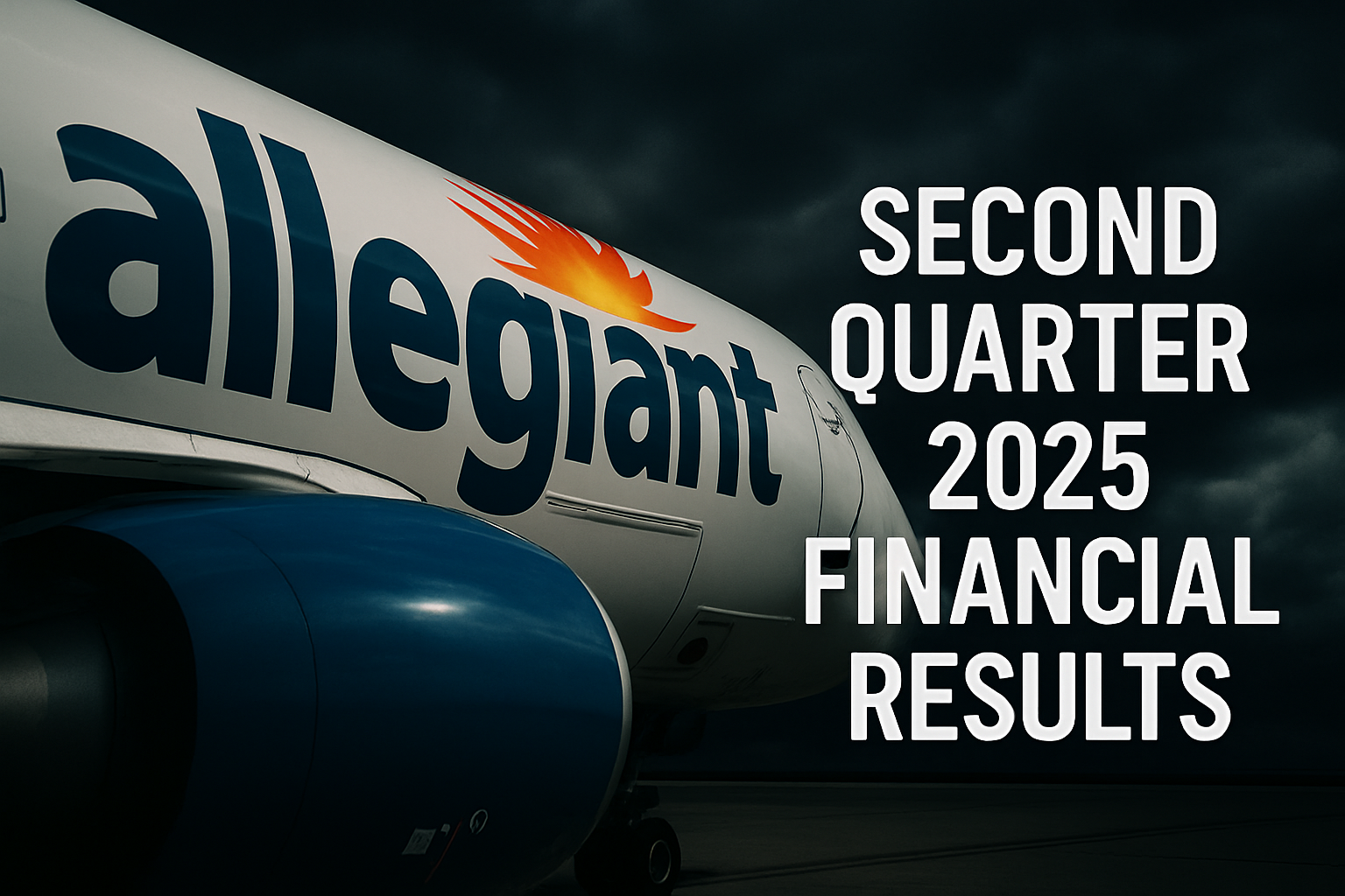 Allegiant Q2: Record 37K Flights Despite $3.62 Loss, Sells Resort for ...