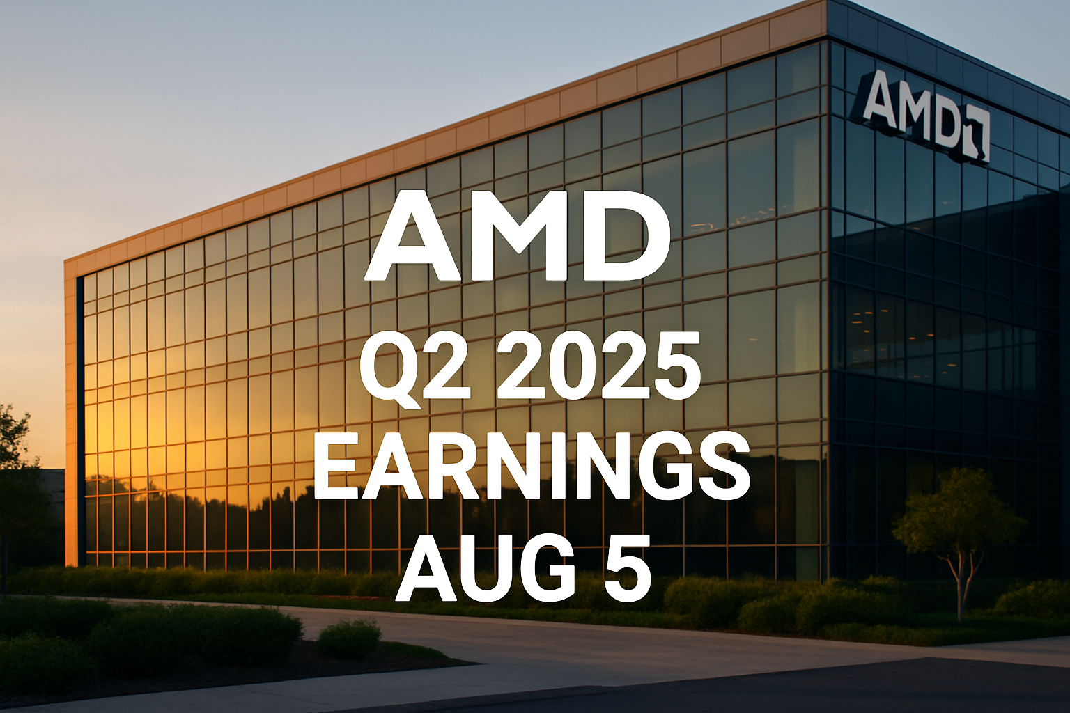 AMD Earnings Date Set for August 5: Q2 2025 Results | AMD Stock News