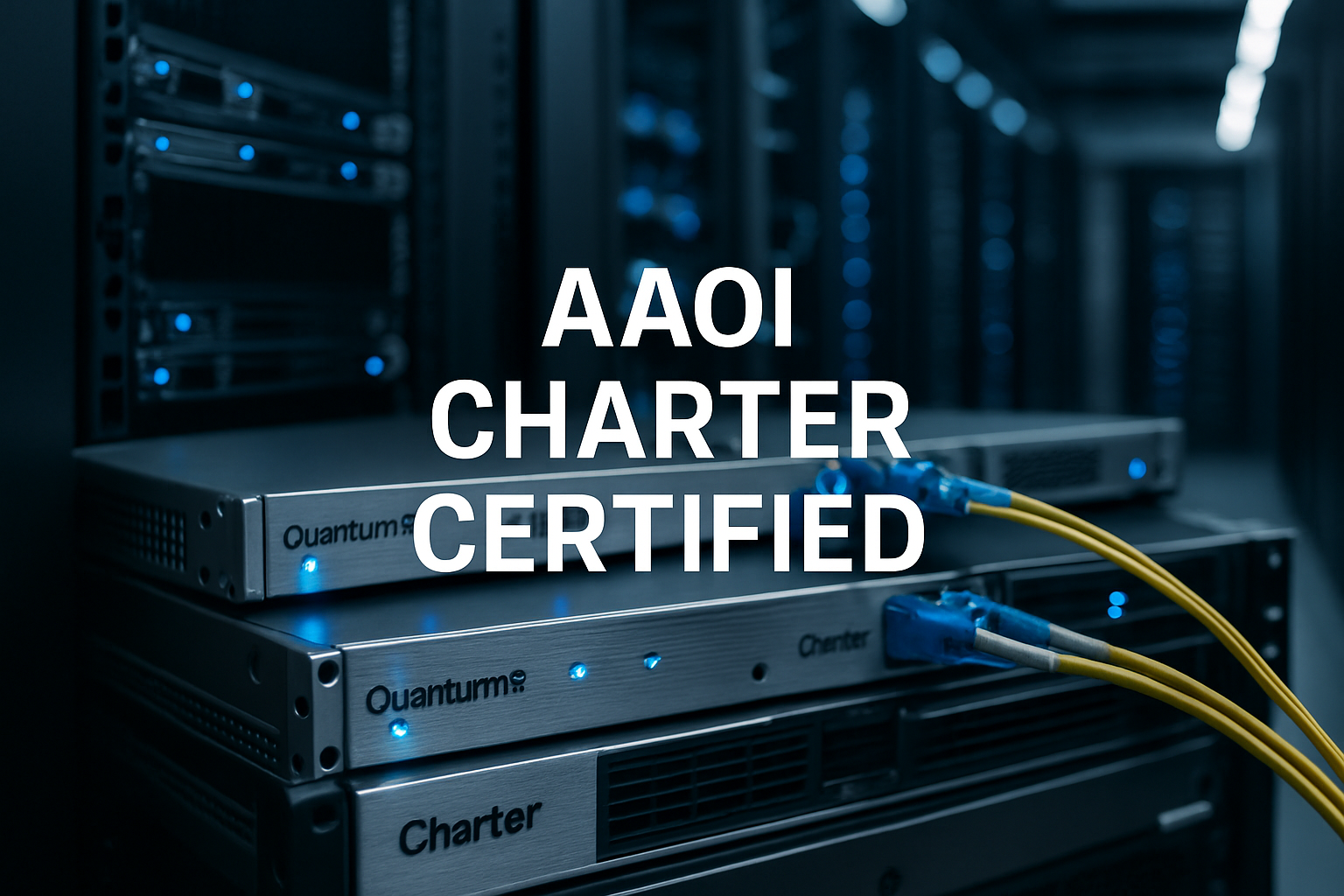 Charter Communications Certifies AOI Quantum Network Products for 10 ...