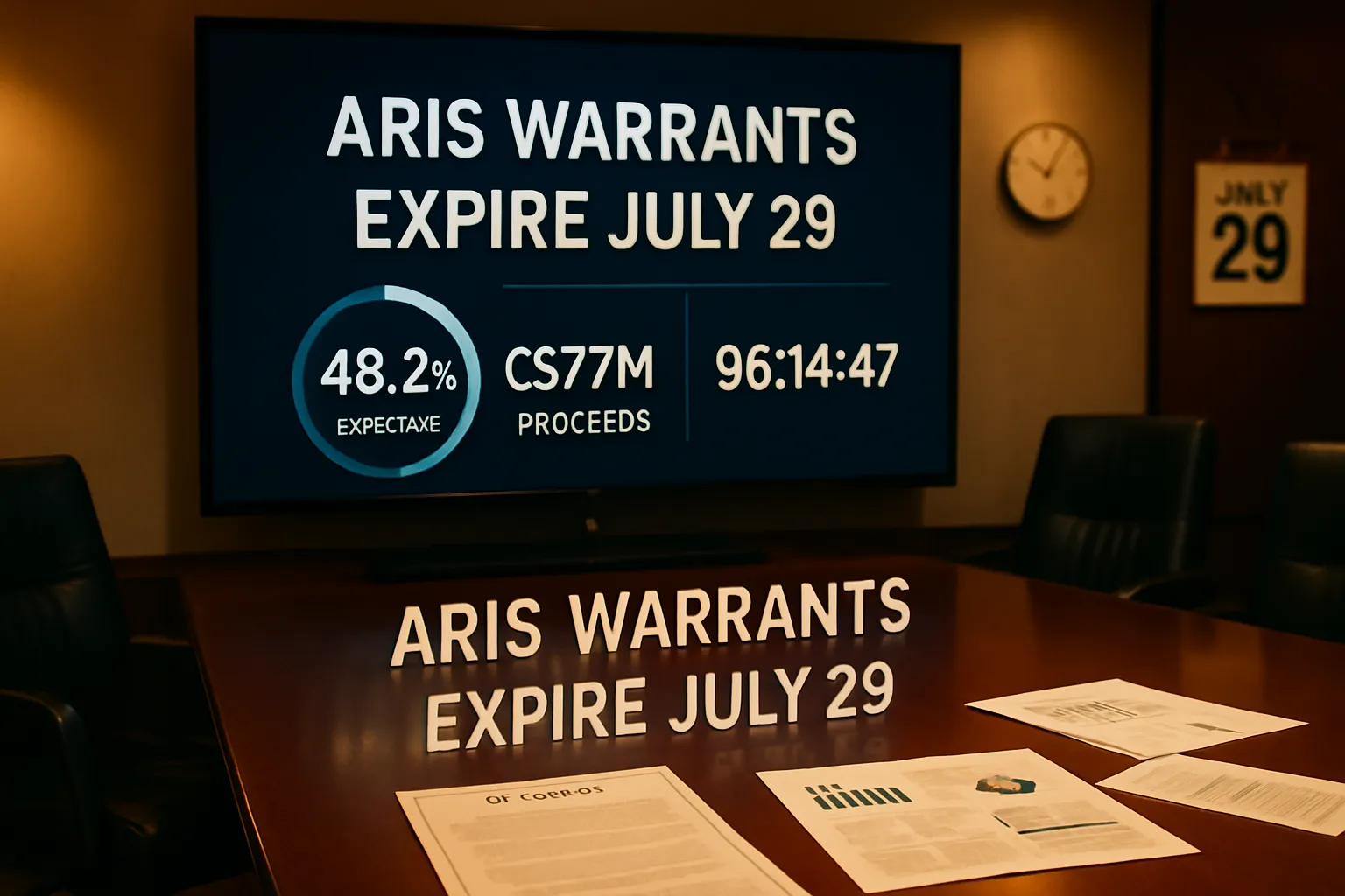 Aris Mining Warrants In-The-Money at C$5.50 vs C$9.46 Share Price ...