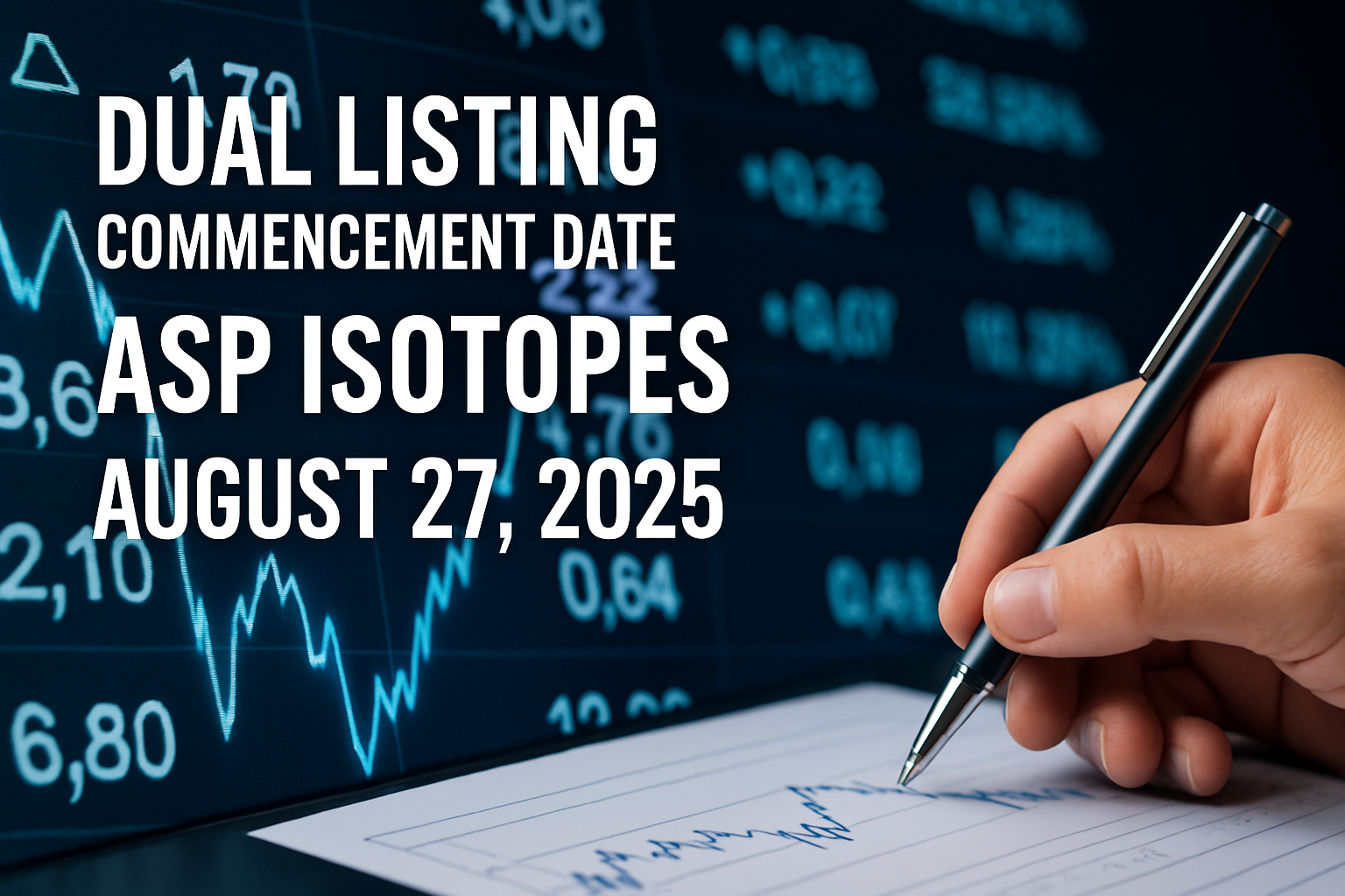 ASP Isotopes Secures JSE Dual Listing, Advances $300M EBITDA Strategy ...