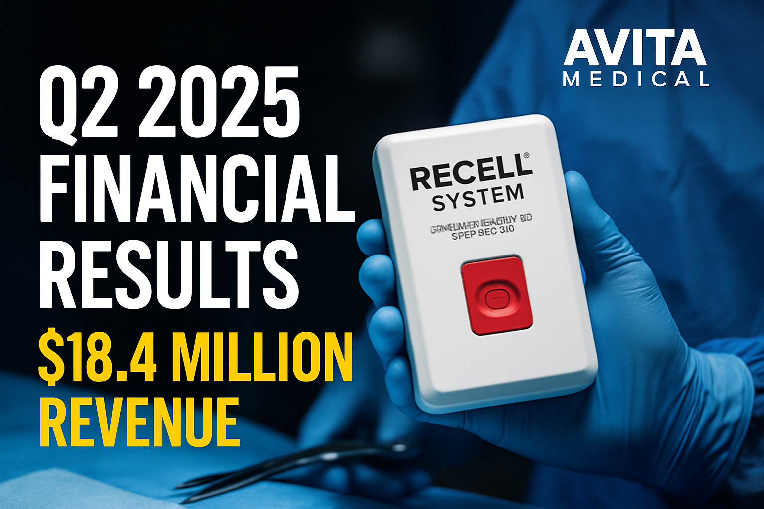 AVITA Medical Q2 Earnings: 21% Growth, Cuts 2025 Guidance on Medicare ...