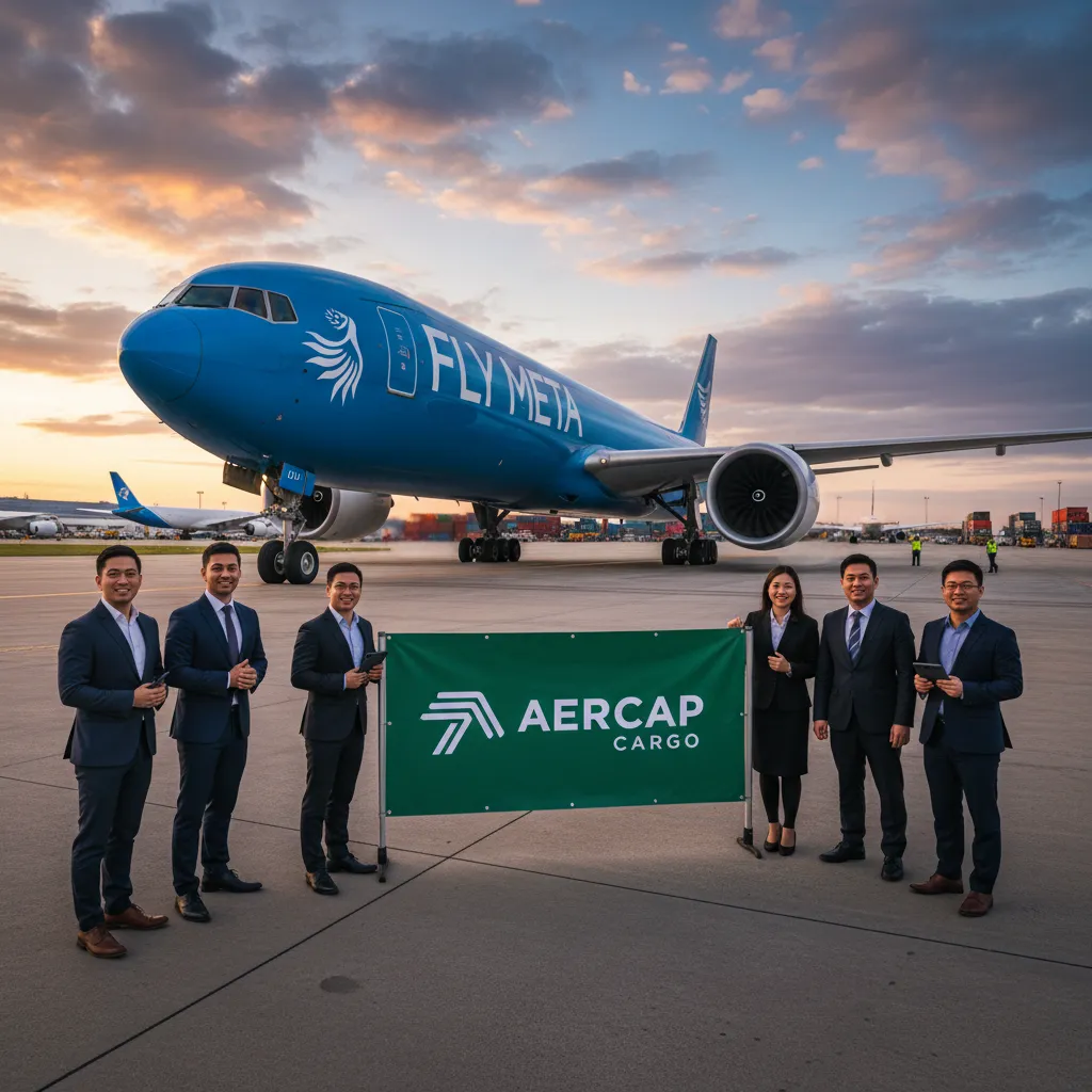 AerCap Cargo Delivers First 777-300ERSF to Fly Meta | AER Stock News