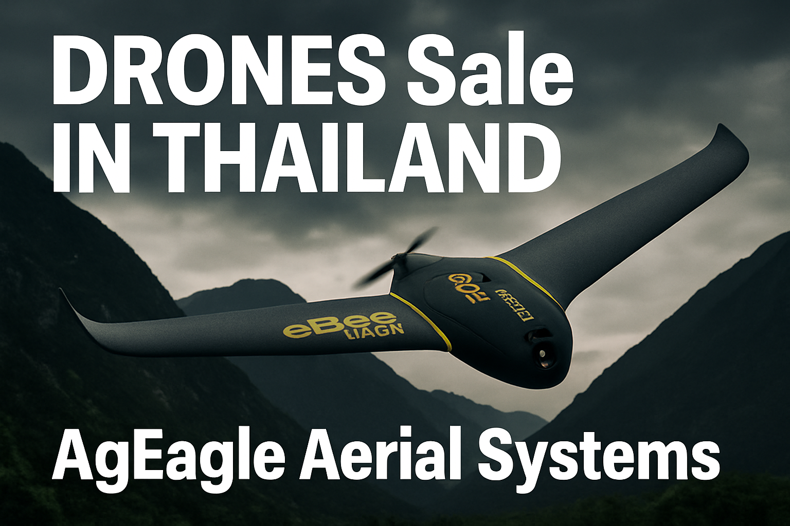 AgEagle Expands to Southeast Asia with First Drone Sale in Thailand ...