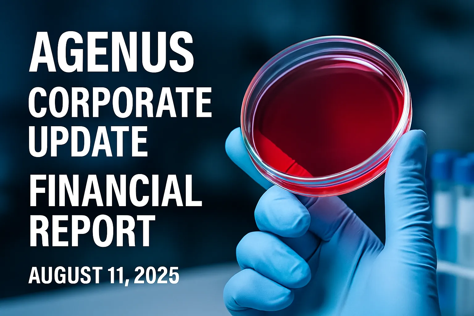 Agenus Earnings Date Set: Q2 2025 Results Plus Strategic Update Coming ...
