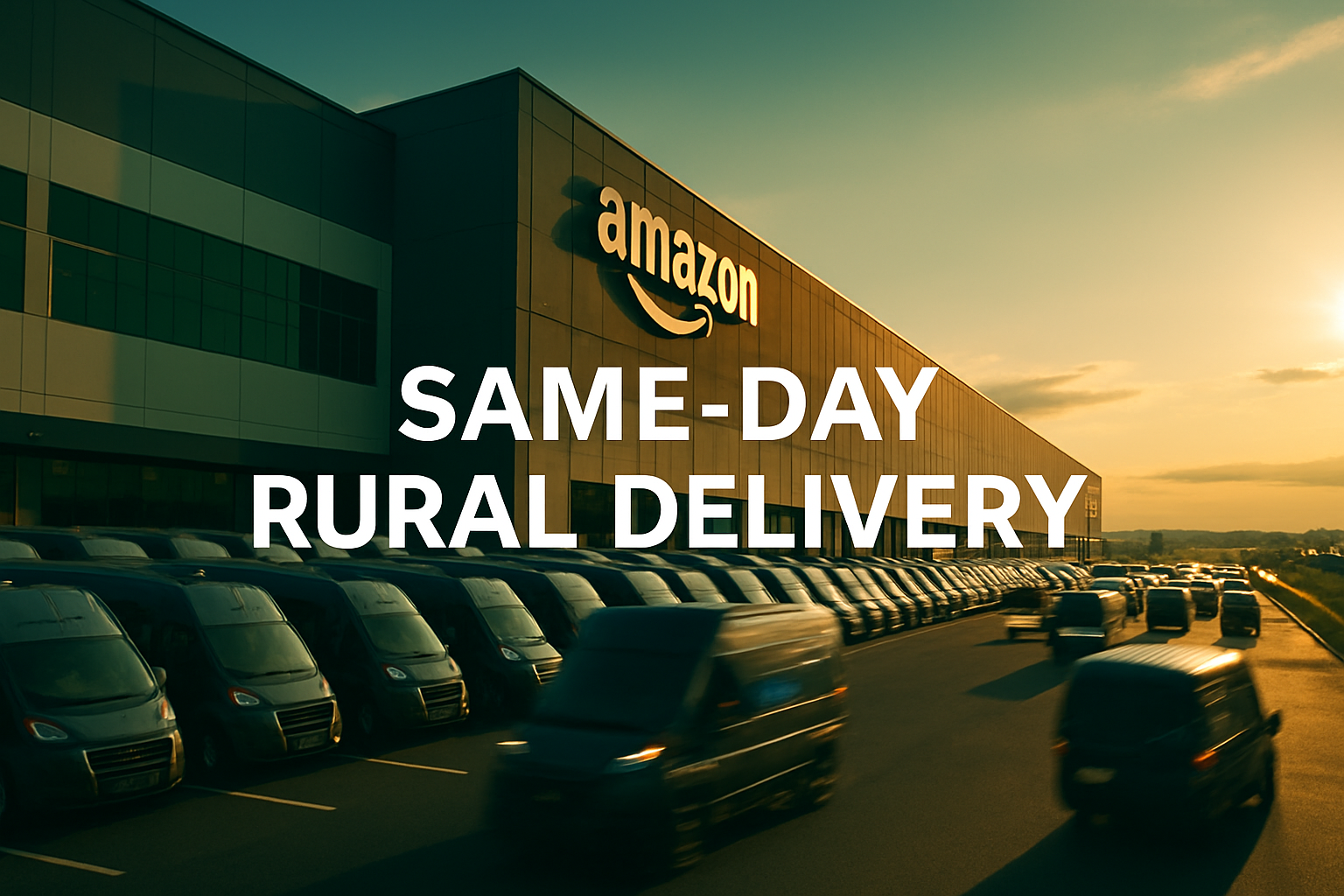 Amazon Expands Same-Day Delivery to 4,000 Rural Cities with $4B Investment | AMZN Stock News