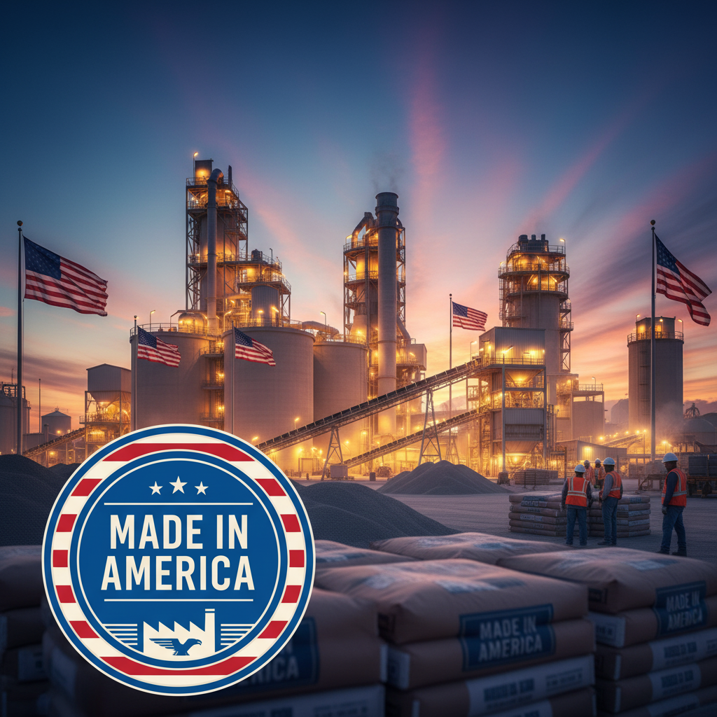 Amrize Launches Made-in-America Cement Label, $700M 2025 | AMRZ Stock News