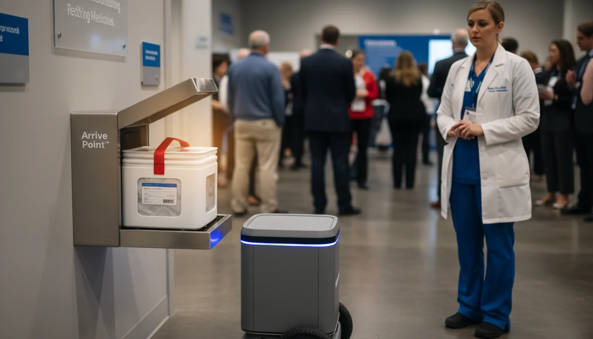 Arrive AI shows secure autonomous delivery at HIMSS | ARAI Stock News