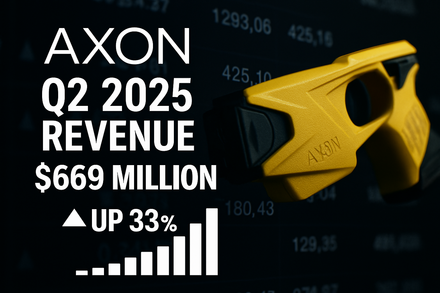 Axon Q2: Software Revenue Surges 39%, Raises 2025 Guidance | AXON Stock News