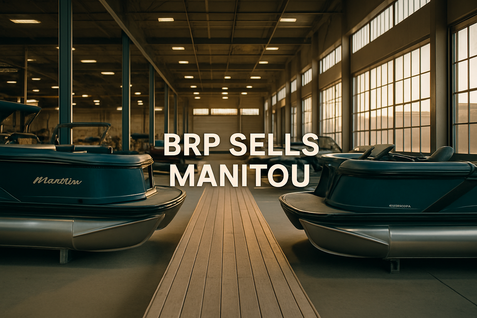 BRP Sells Manitou to Bentley Pontoons Owner in Strategic Marine Exit ...