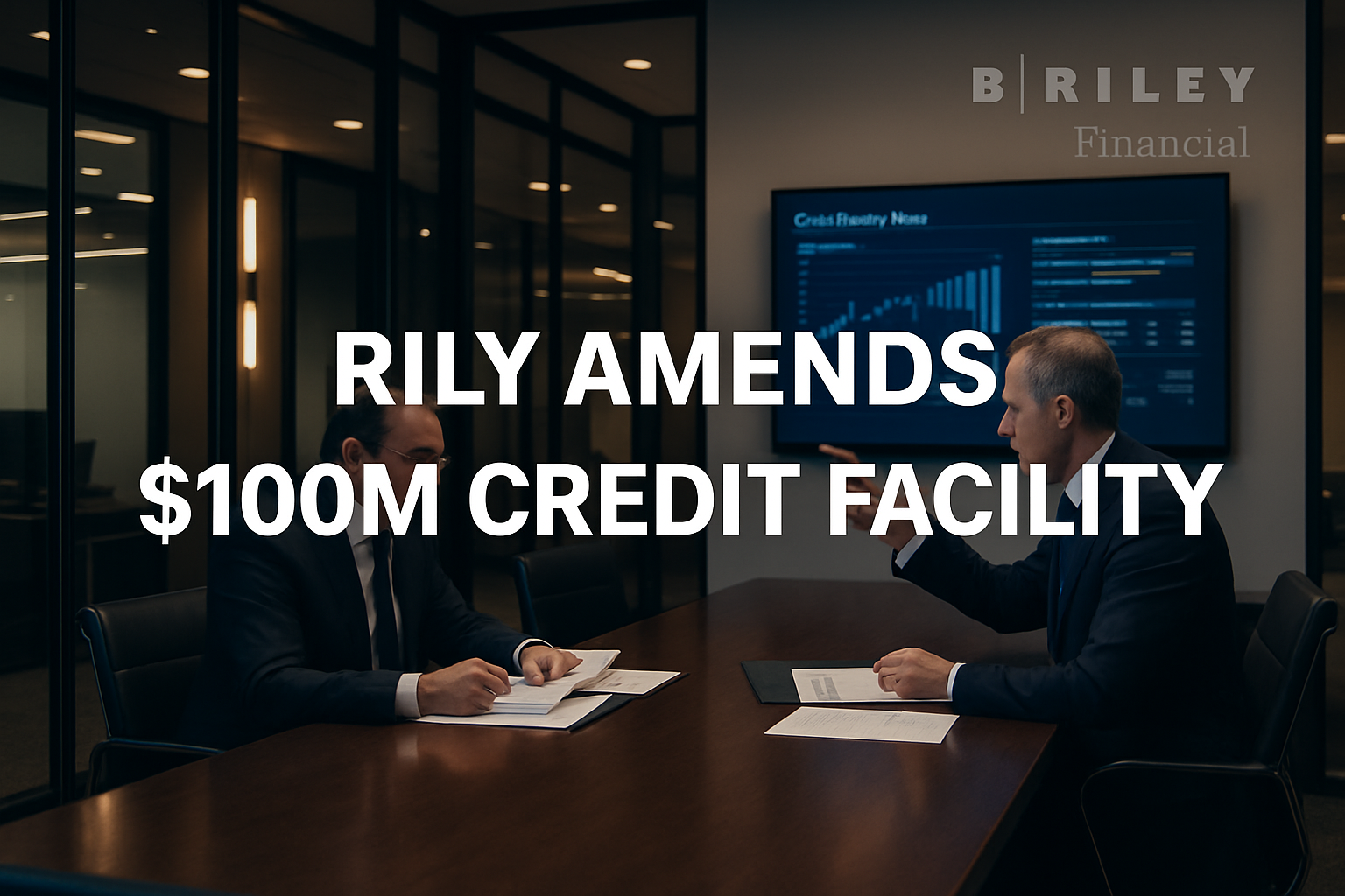 B. Riley Secures $100M Investment Flexibility in Amended Credit ...