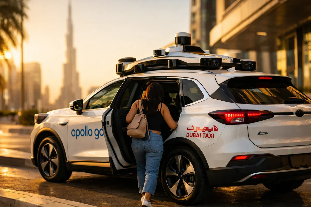 Baidu Apollo Go starts driverless Dubai rides | BIDU Stock News