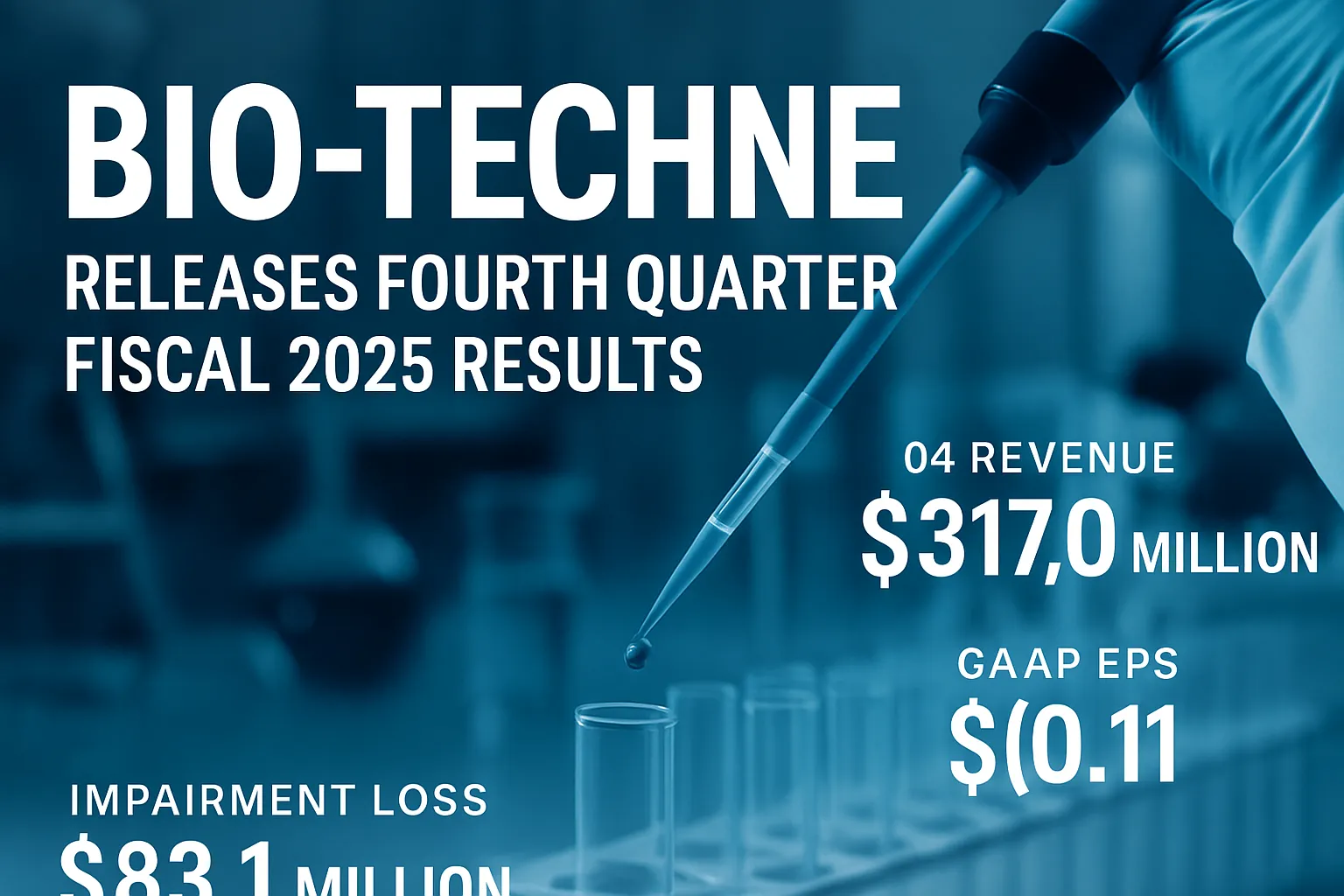 Bio-Techne Q4 Earnings: Revenue Grows 4% to $317M, Divests Diagnostics ...