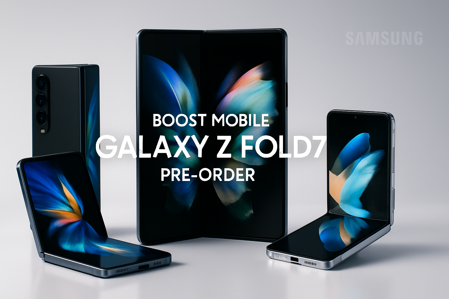 Samsung Galaxy Z Fold7, Flip7 Pre-Orders Open: Save $1,100 at Boost Mobile | SATS Stock News