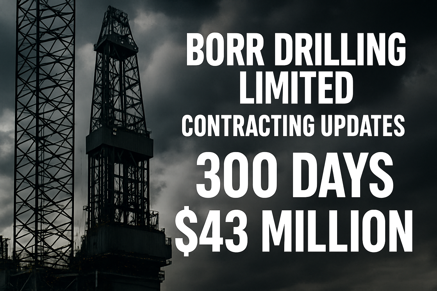 Borr Drilling Secures $43M in New Contracts for Premium Jack-up Rigs ...