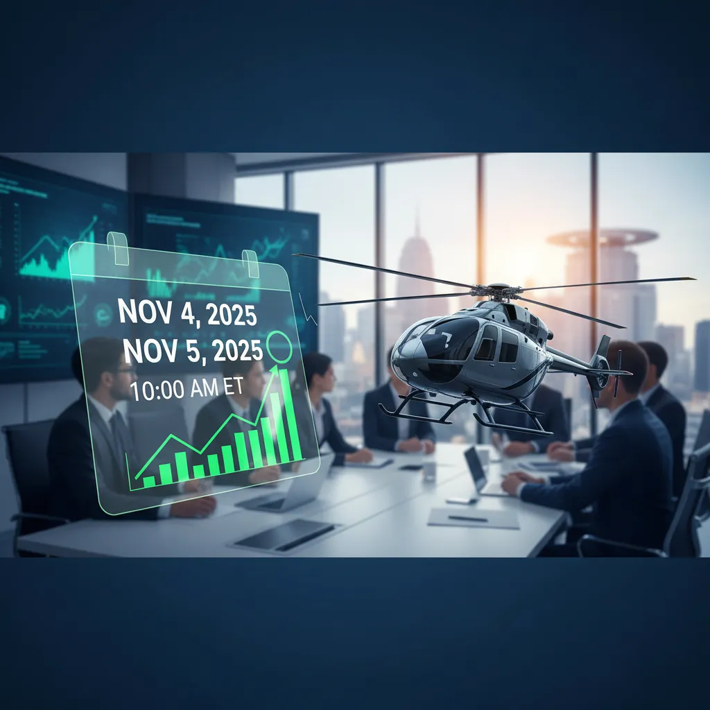 Bristow Group Schedules Earnings Call for Nov. 5; Release Nov. 4 | VTOL ...