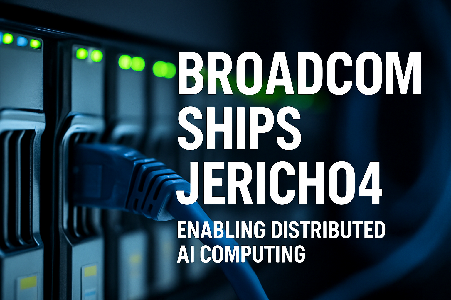 Broadcom Launches 1M+ XPU AI Network Router for Multi-Data Center Scale ...