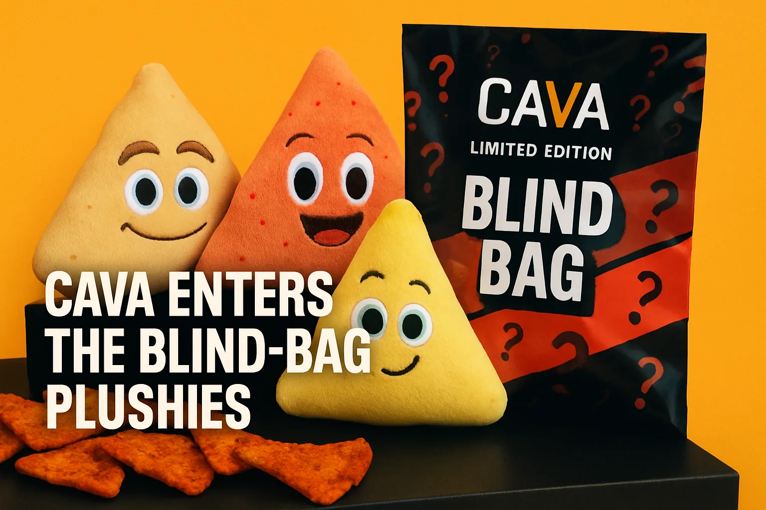 CAVA Launches Limited-Edition Pita Chip Plushies with New Hot Harissa ...