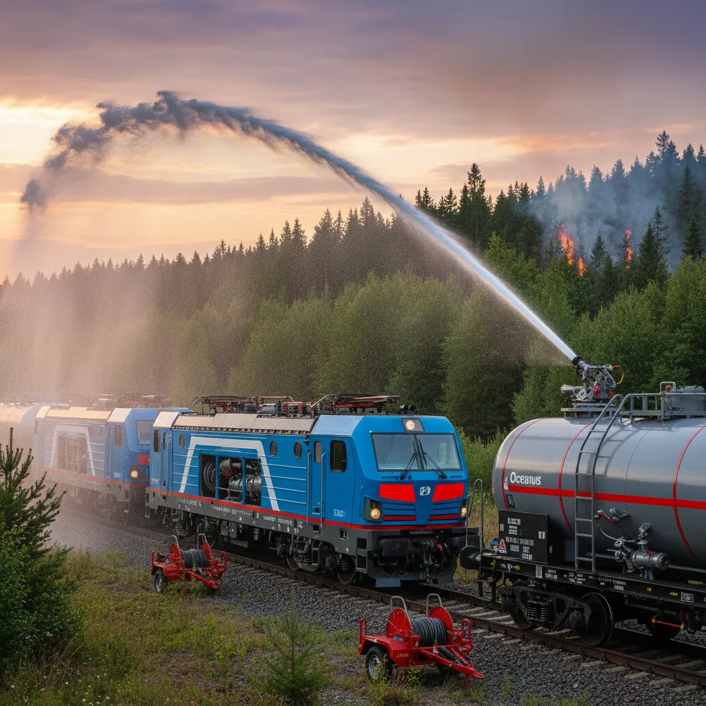 CN Expands Firefighting Fleet with 25,000-Gallon Railcars | CNI Stock News
