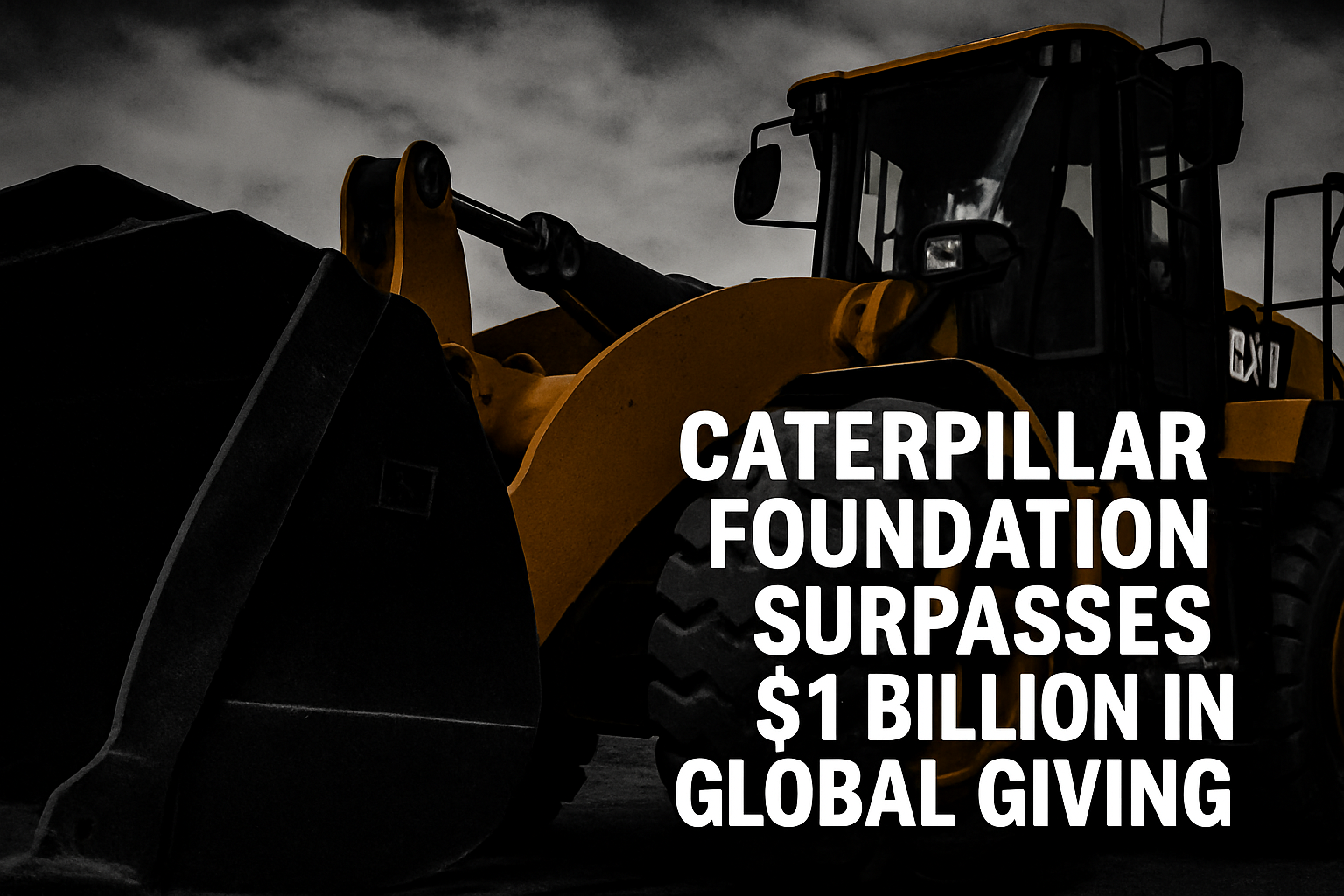 Caterpillar Foundation Hits $1B Milestone in Global Community ...