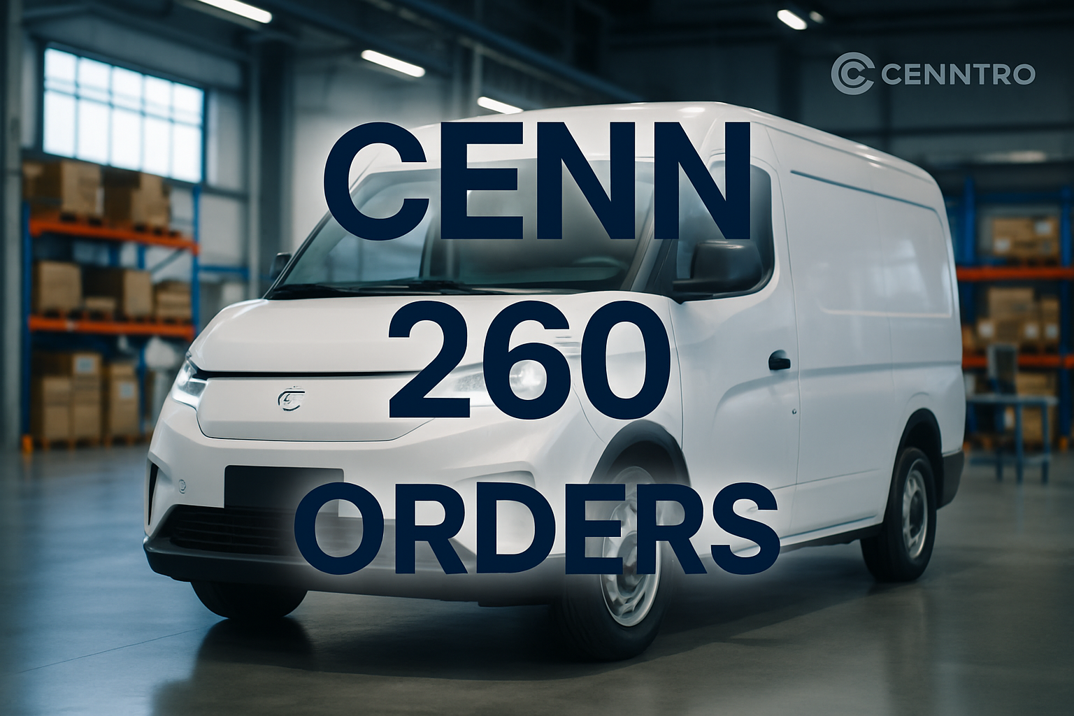 Cenntro Secures 260 Orders for New Commercial EV Model LS210 | CENN Stock News