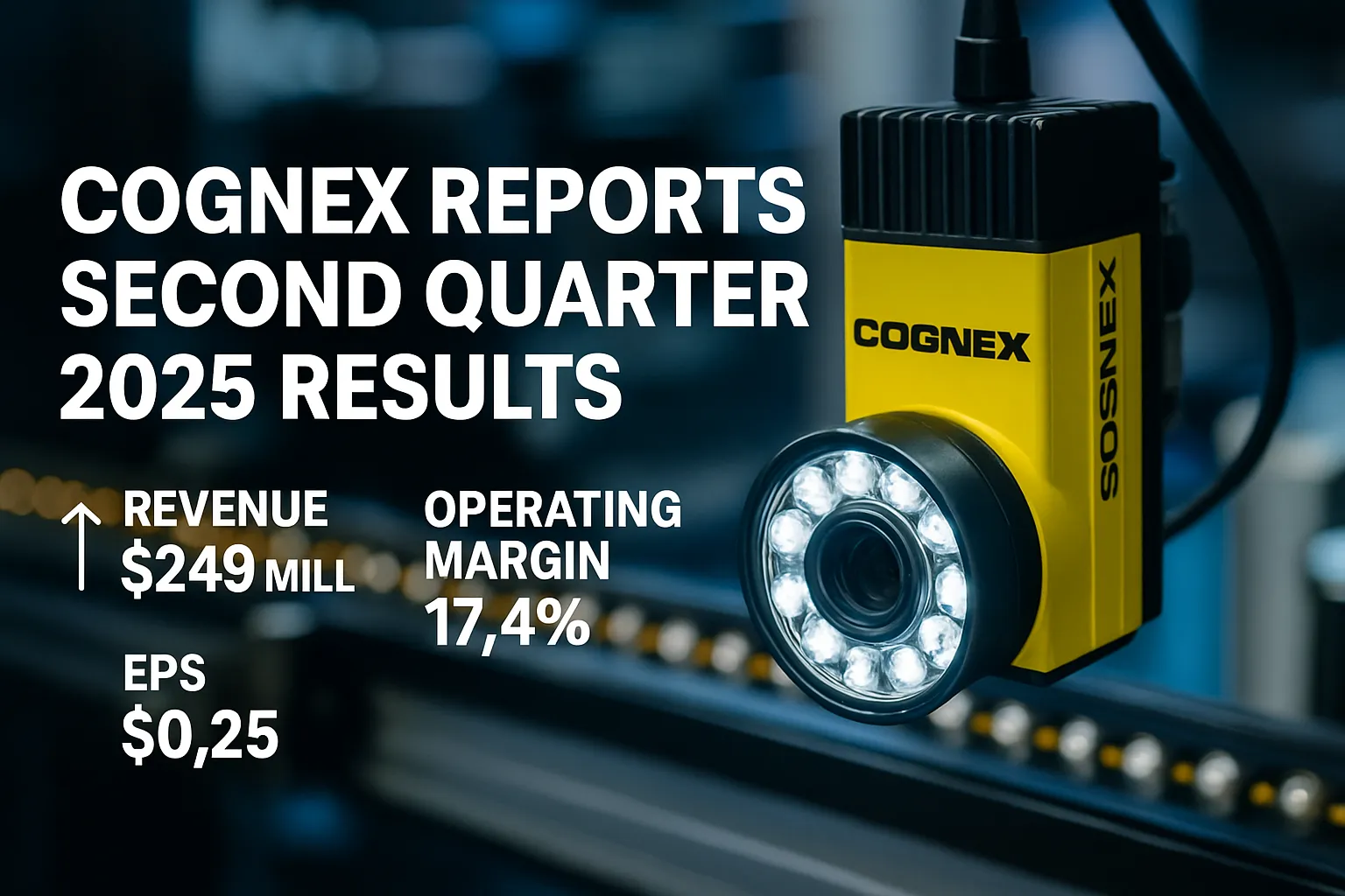 Cognex Q2 Earnings: EBITDA Hits 20.7%, EPS Grows 12% as AI Platform ...