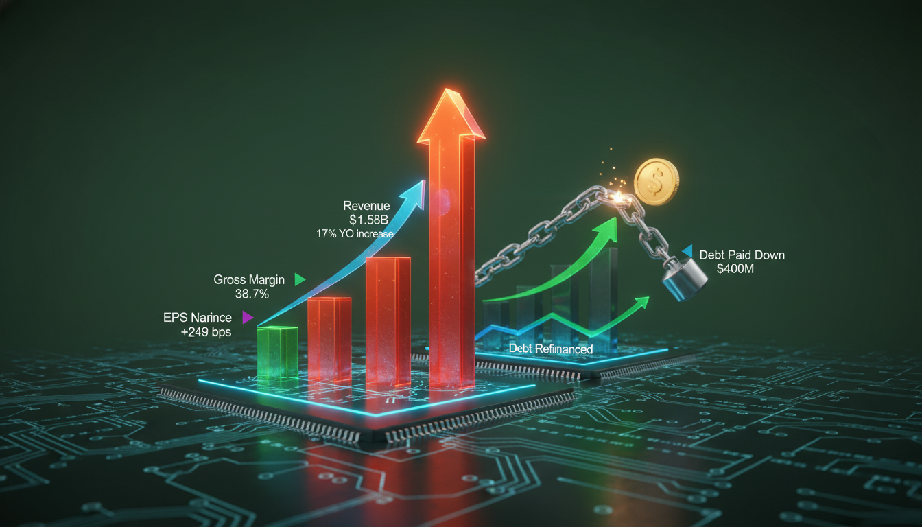 Coherent Q1 FY26: $1.58B revenue, 17% Y/Y on AI demand | COHR Stock News