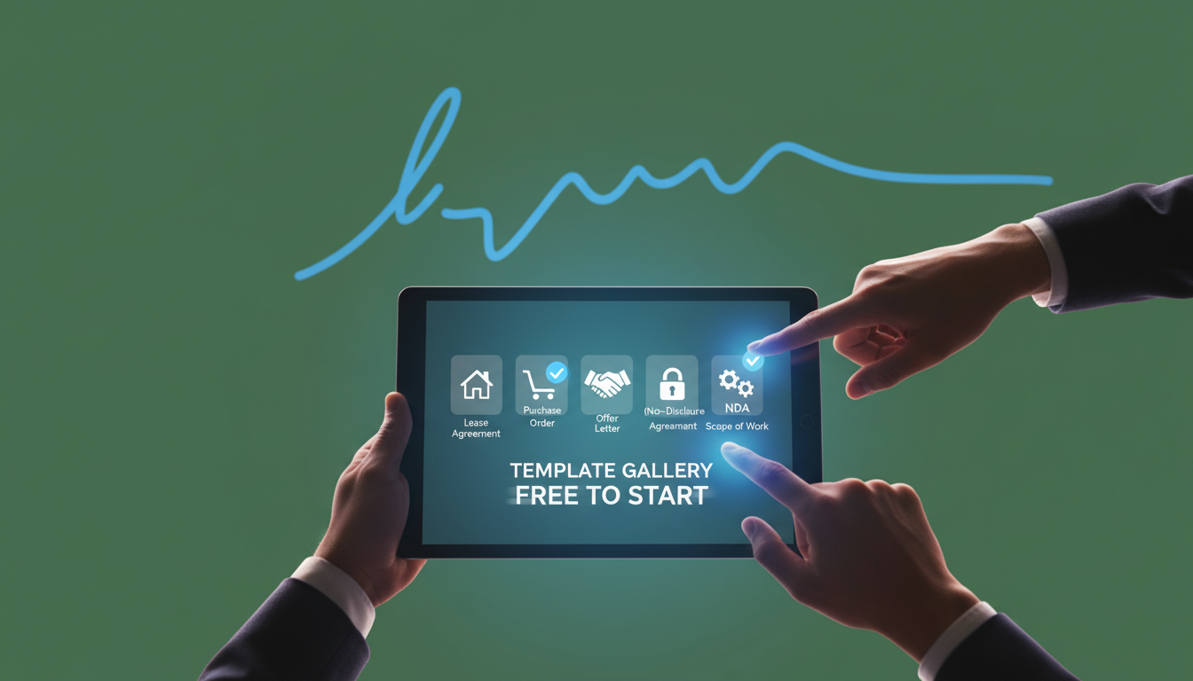 Docusign Launches Template Gallery with 40 Free Contracts | DOCU Stock News