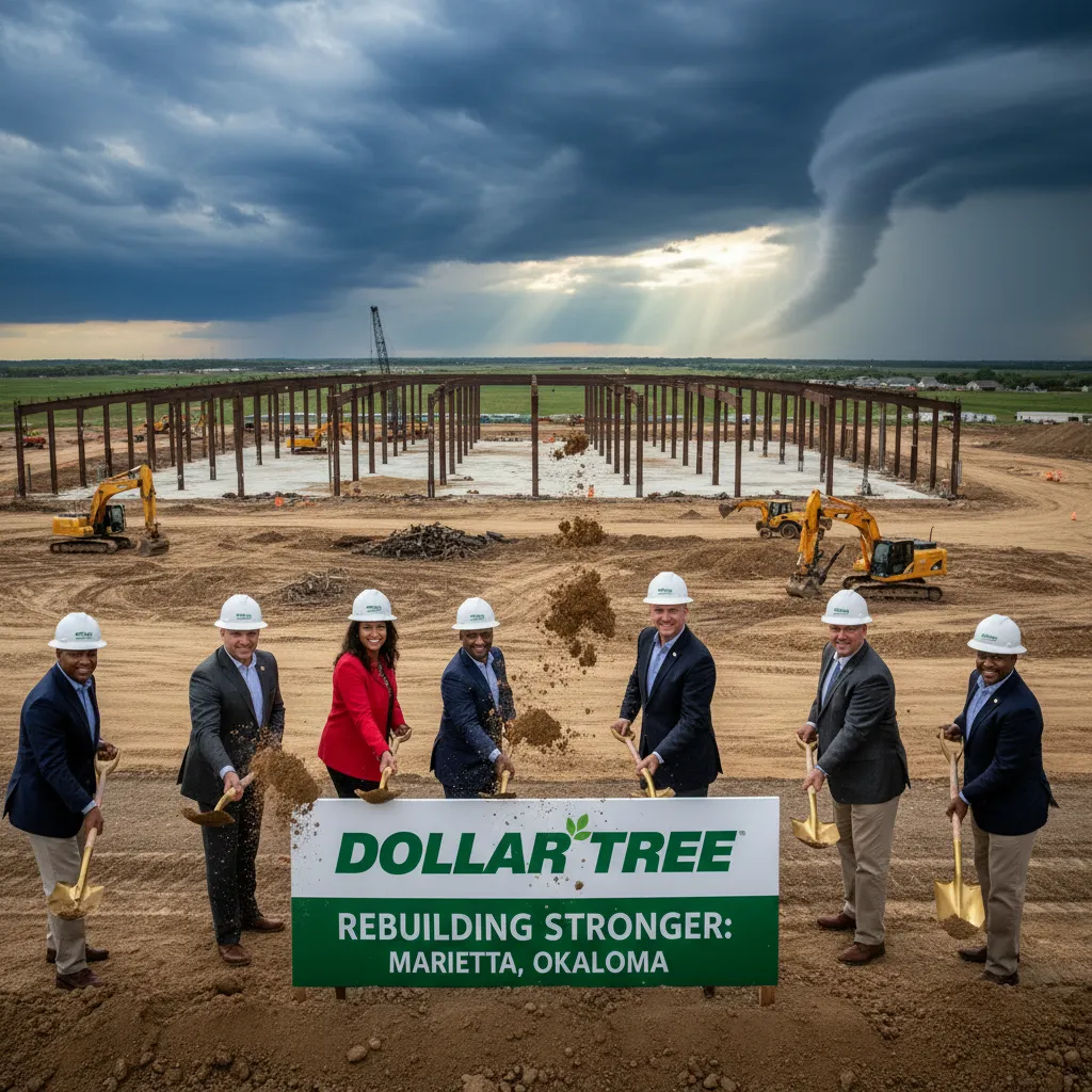 Dollar Tree Breaks Ground on 1M Sq Ft Distribution Center in Oklahoma ...