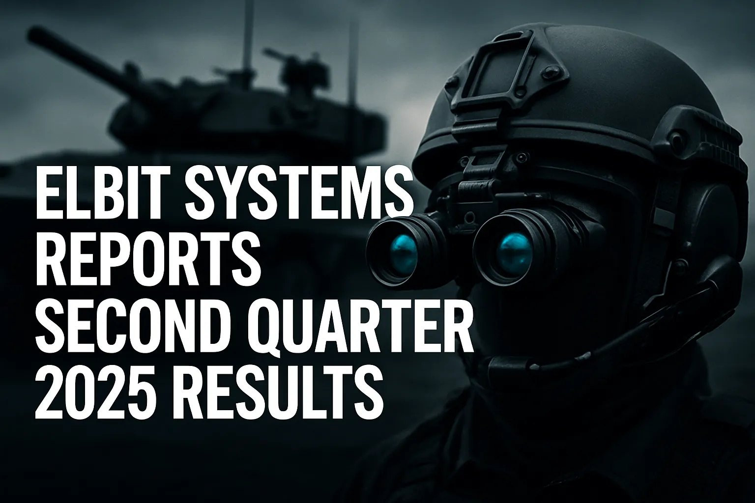 Defense Tech Firm Elbit Systems Posts 21% Revenue Jump to $2B in Q2 ...