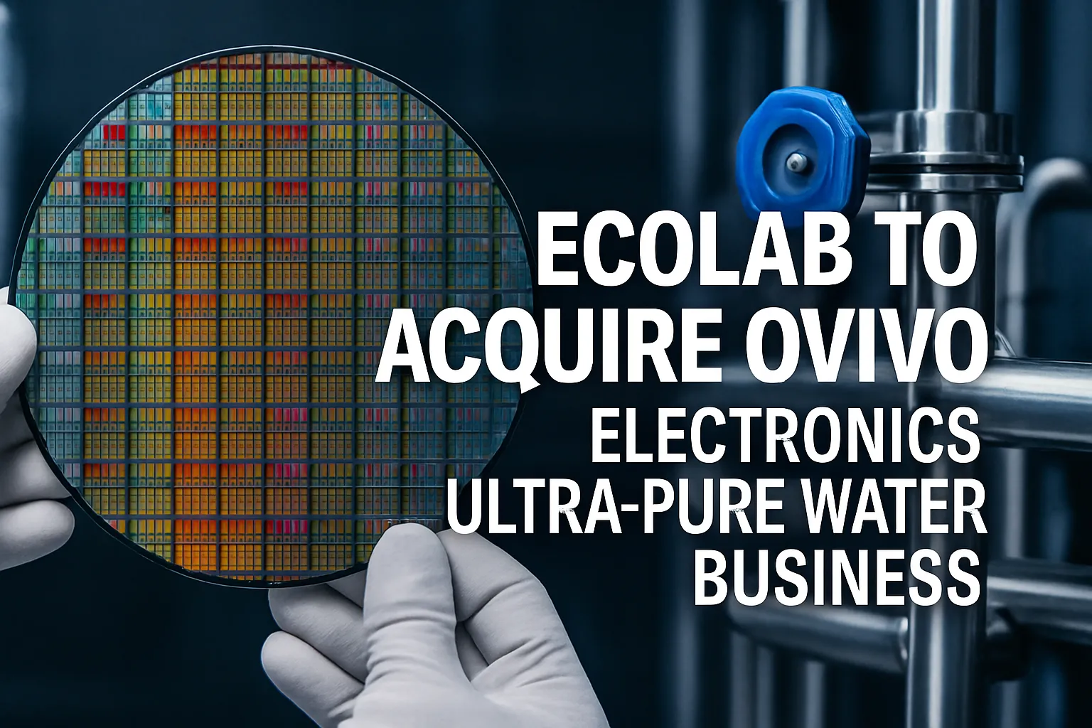 $1.8B Acquisition: Ecolab Expands Semiconductor Water Tech Division ...