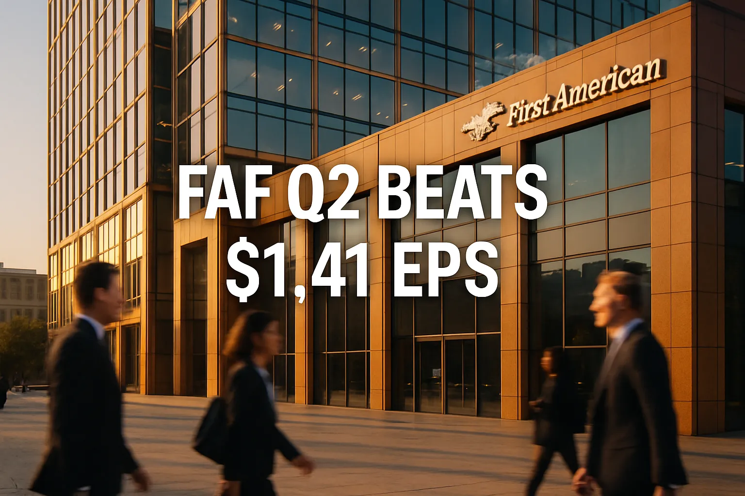 First American Q2 Earnings: Revenue Jumps 14%, Announces $300M Buyback ...