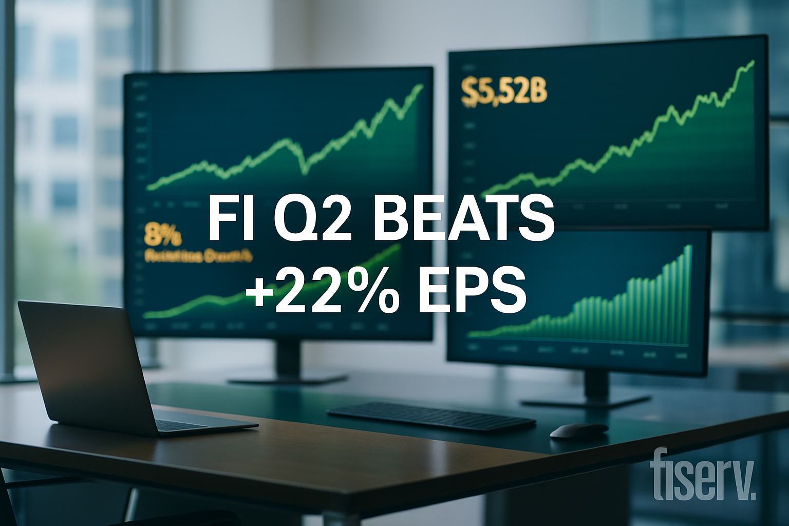 Fiserv Earnings: EPS Surges 22% as Revenue Grows 8% in Q2 2025 | FI Stock News