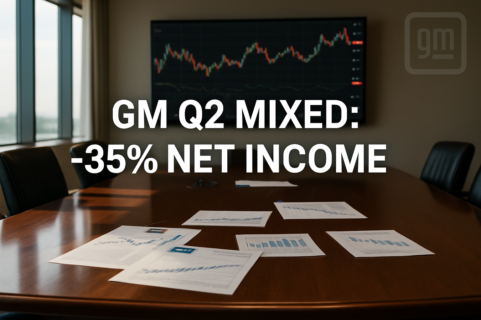 GM Earnings: Net Income Falls 35% to $1.9B in Q2 2025 | GM Stock News