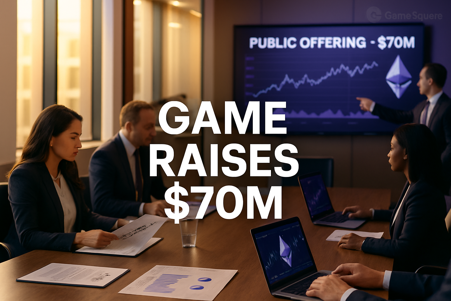 GameSquare Raises $70M to Build Major Ethereum Treasury Strategy | GAME ...