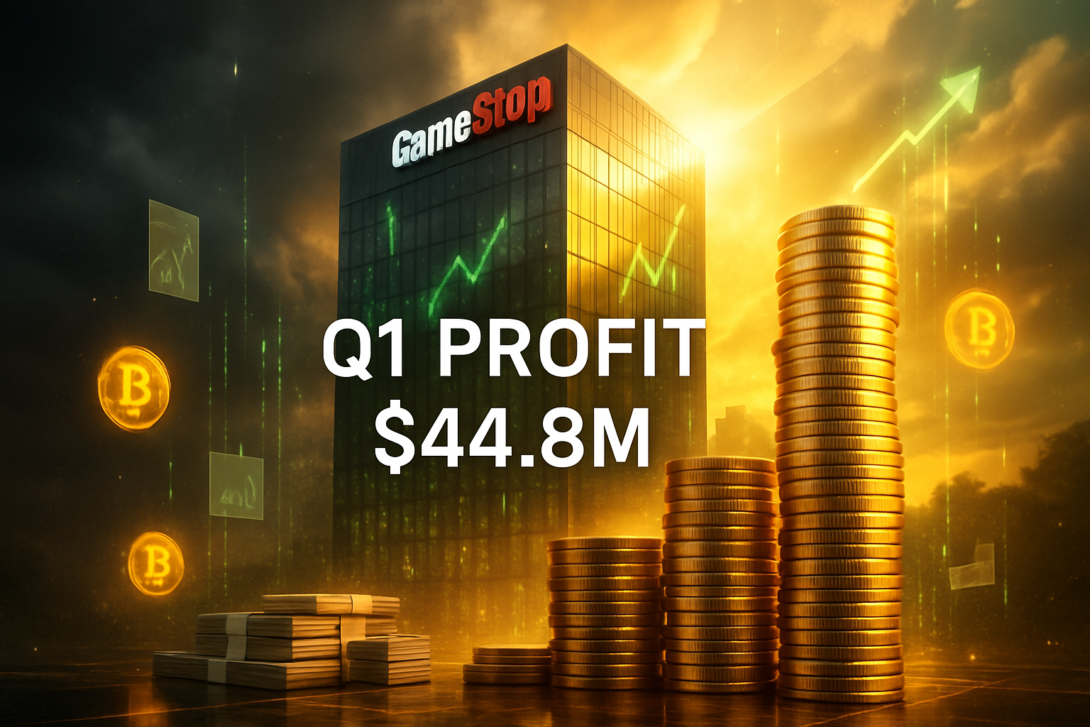 GameStop Q1 Earnings: $44.8M Profit as Sales Hit $732M | GME Stock News