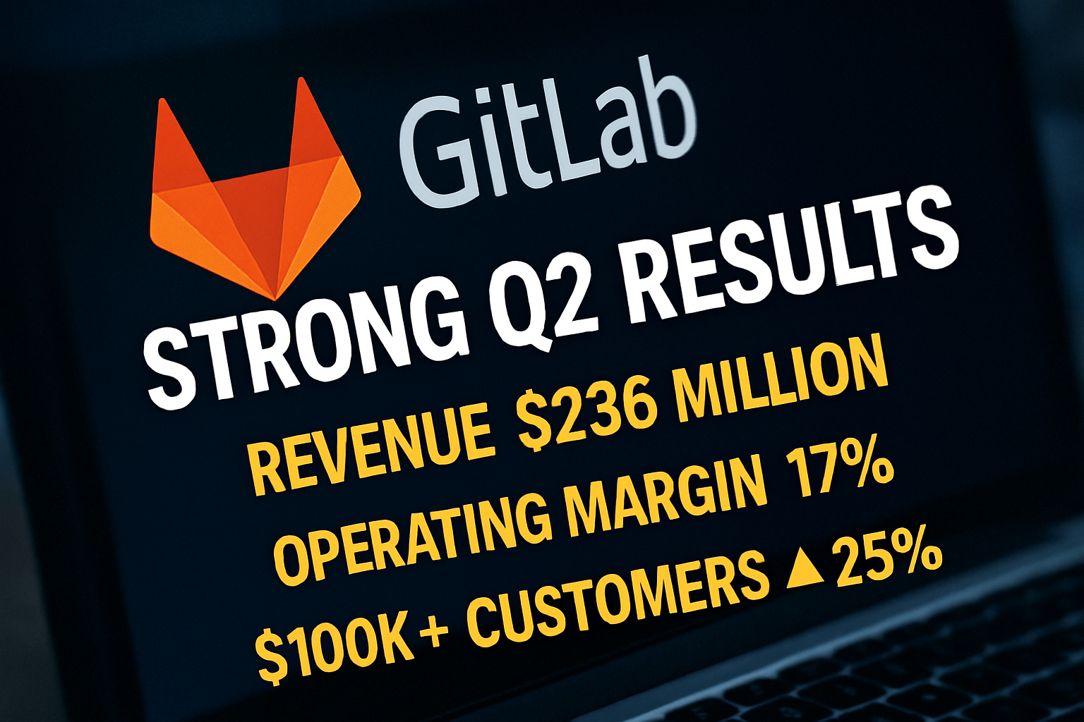 GitLab Reports Q2 Revenue of $236M, Up 29% YoY | GTLB Stock News