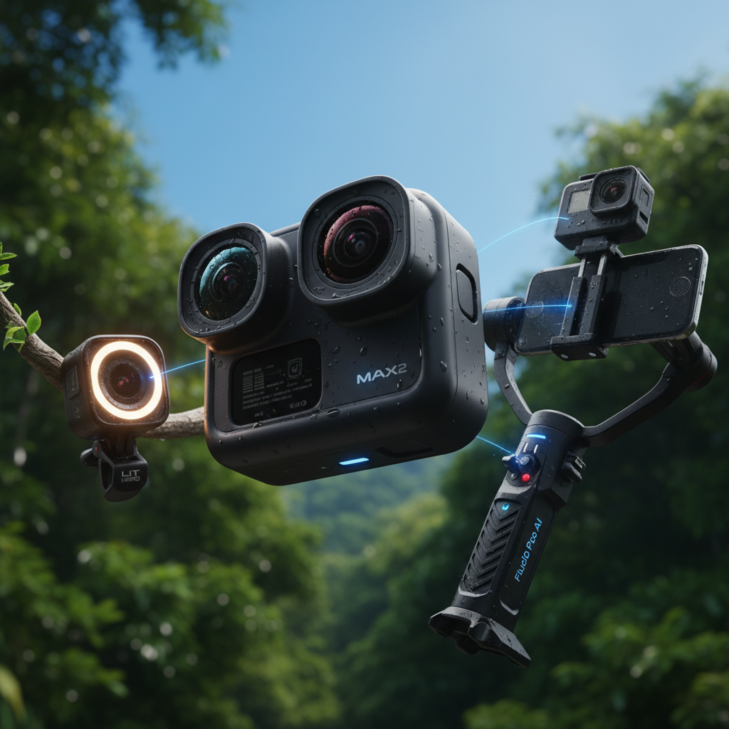 GoPro Launches MAX2 8K 360 Camera, LIT HERO 4K, Fluid Pro AI Gimbal ...