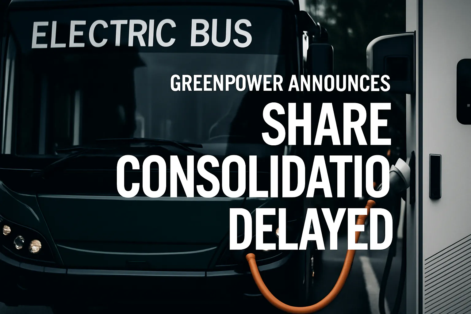 GreenPower Motor Delays 10:1 Share Consolidation to Sept 8 | GP Stock News