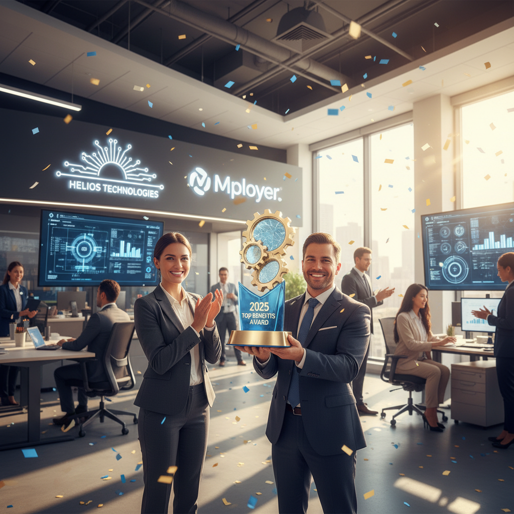 Helios Technologies Wins 2025 Mployer Top Benefits Award | HLIO Stock News