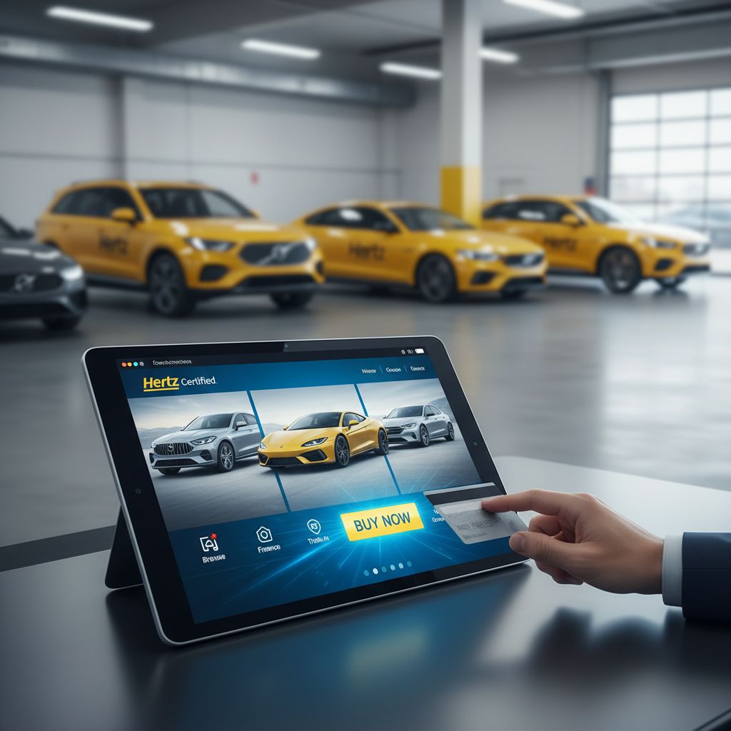Hertz Launches Nationwide Online Car Sales Platform | HTZ Stock News