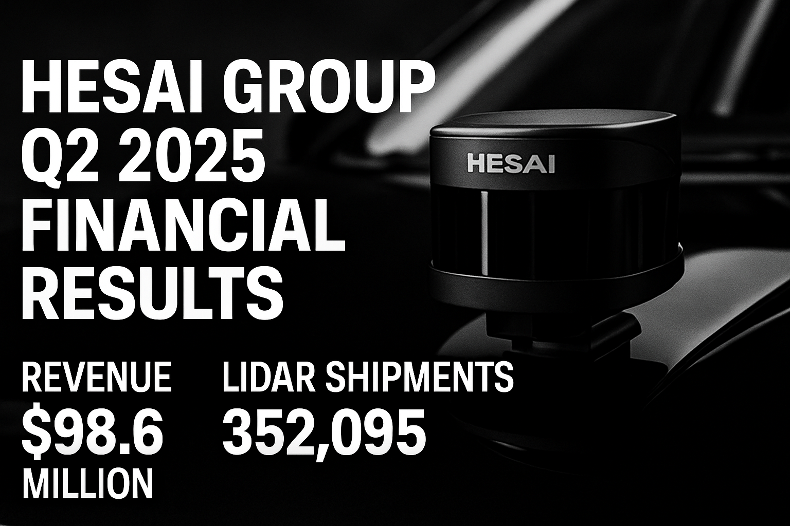 Lidar Maker Hesai Posts First Profit as Q2 Revenue Surges 54% | HSAI ...