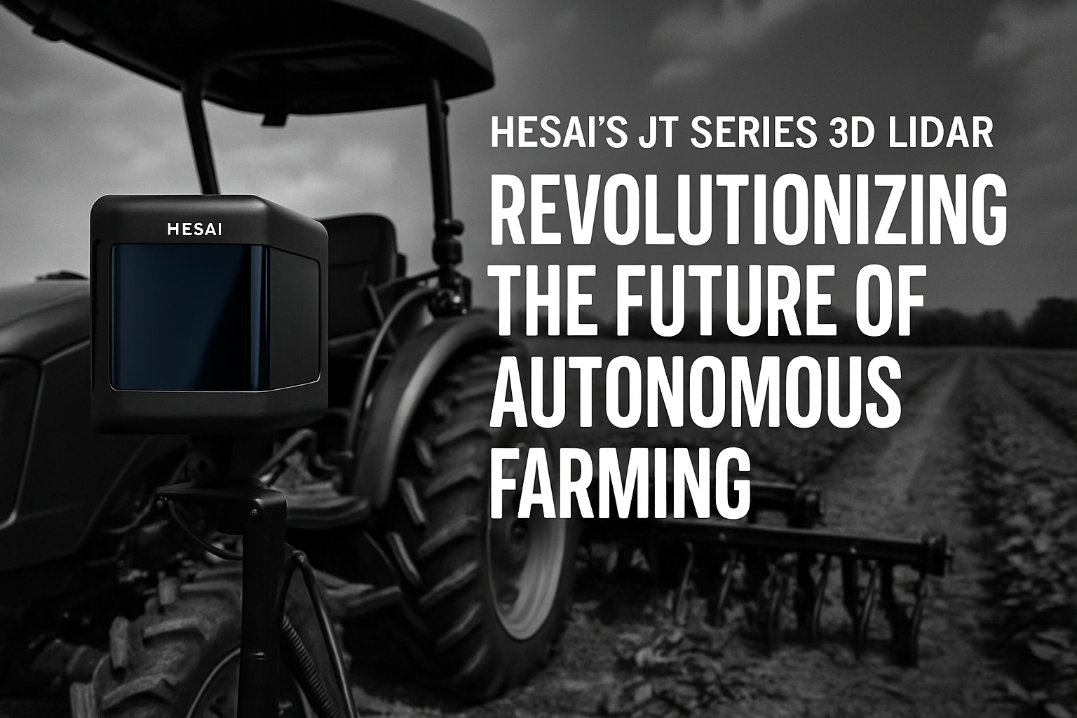 Hesai Launches Advanced 3D Lidar for Autonomous Farming Robots | HSAI ...