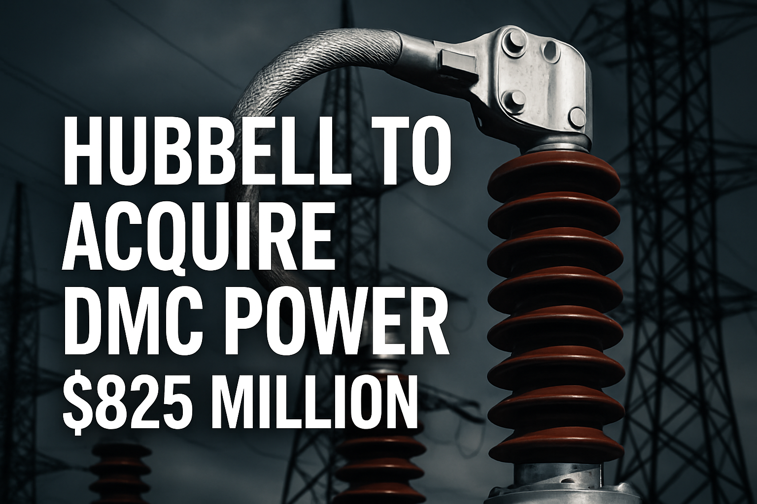 Hubbell Acquires DMC Power for $825M to Expand Utility Infrastructure ...