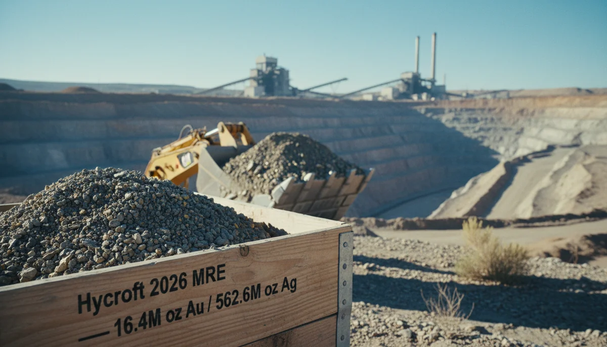Hycroft boosts gold, silver resources by 55% | HYMC Stock News