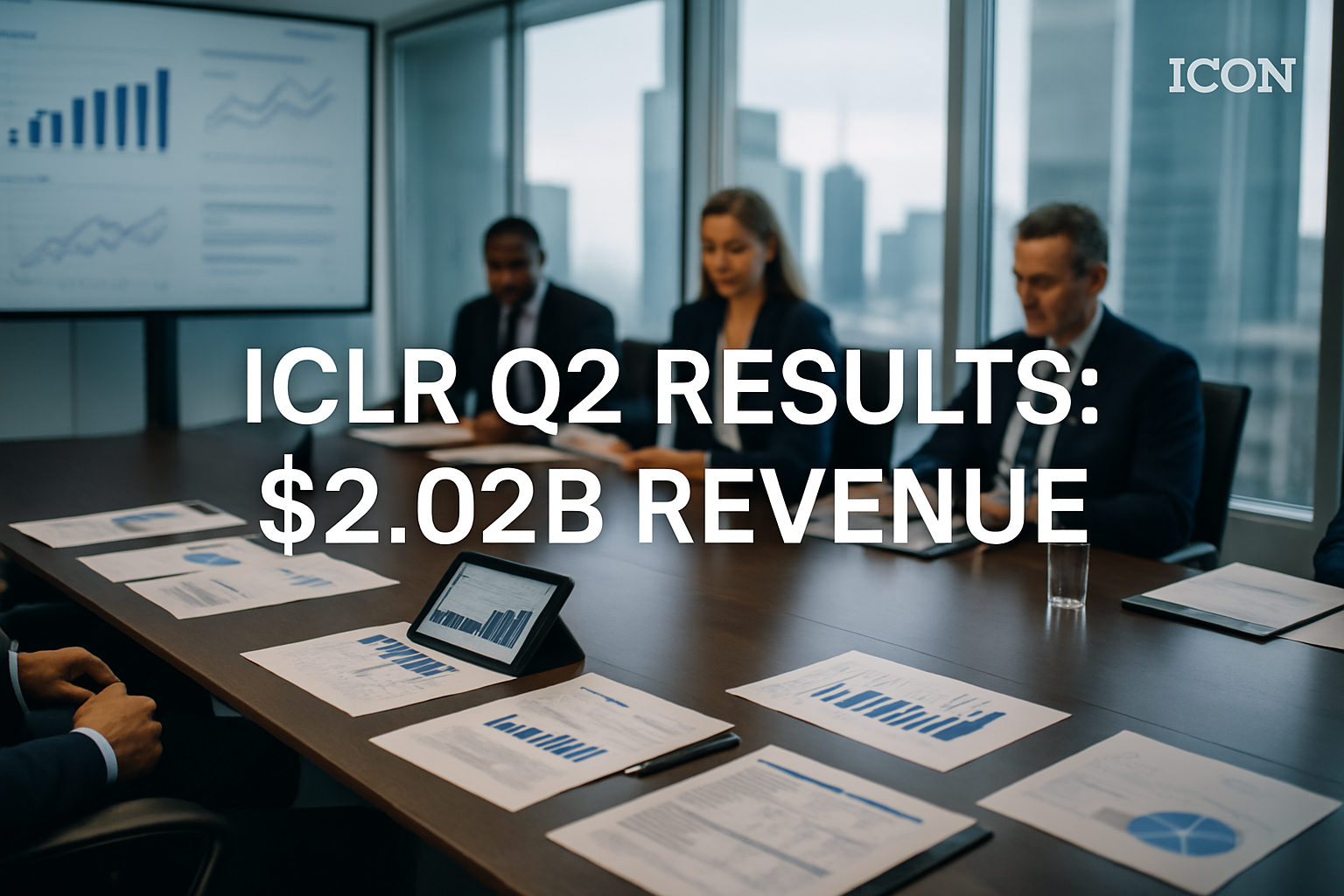 ICON Q2 Earnings: EPS Surges 31%, Raises 2025 Guidance | ICLR Stock News