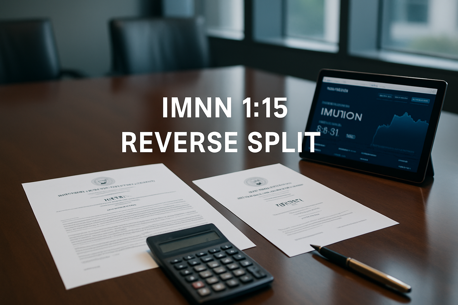 IMUNON Implements 1-for-15 Reverse Stock Split Effective July 25 | IMNN ...
