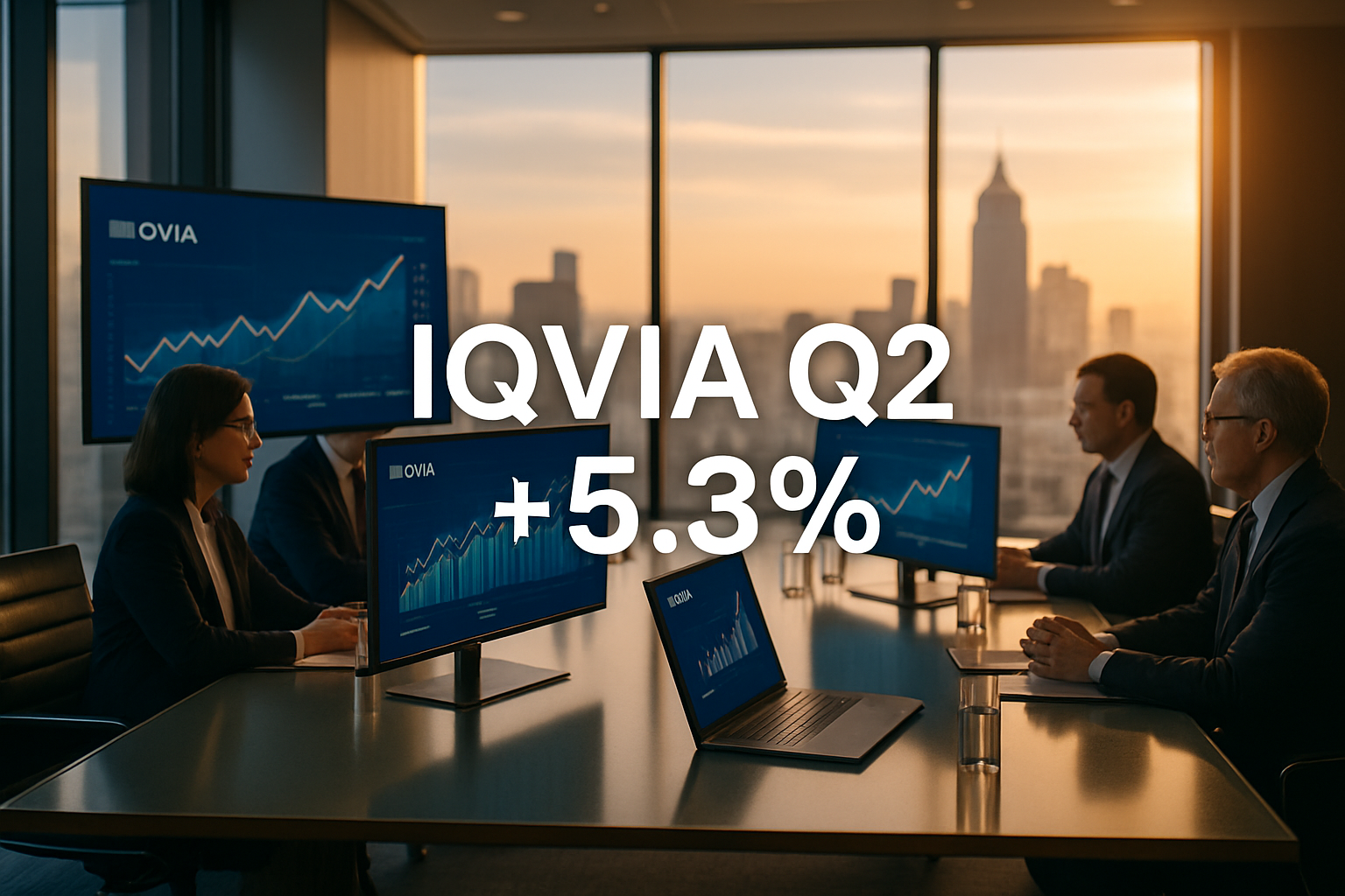 IQVIA Q2 Revenue Hits $4B with 5.3% Growth, Adjusted EPS $2.81 | IQV ...